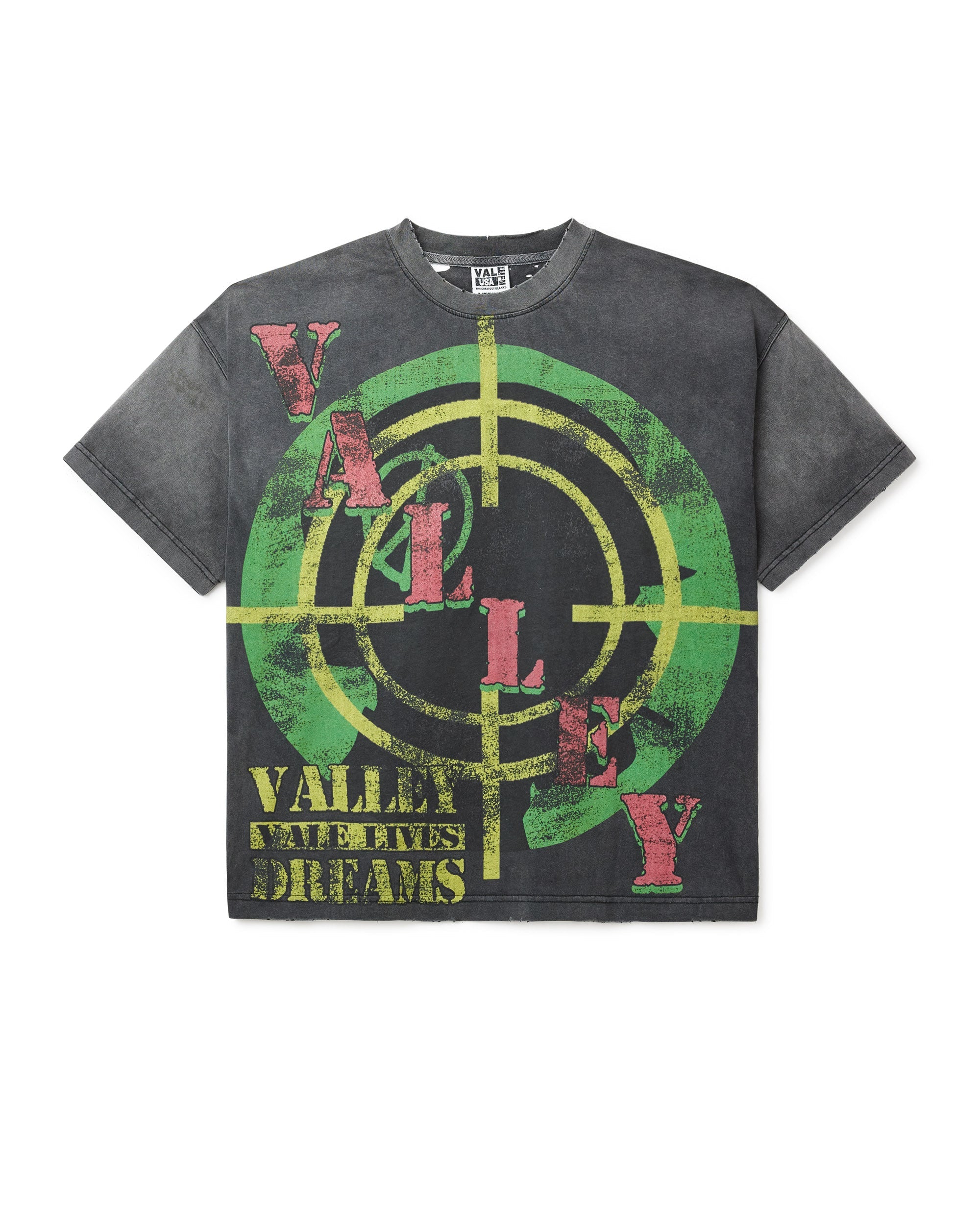 BLACK TARGET TEE – Vale Houston Flagship