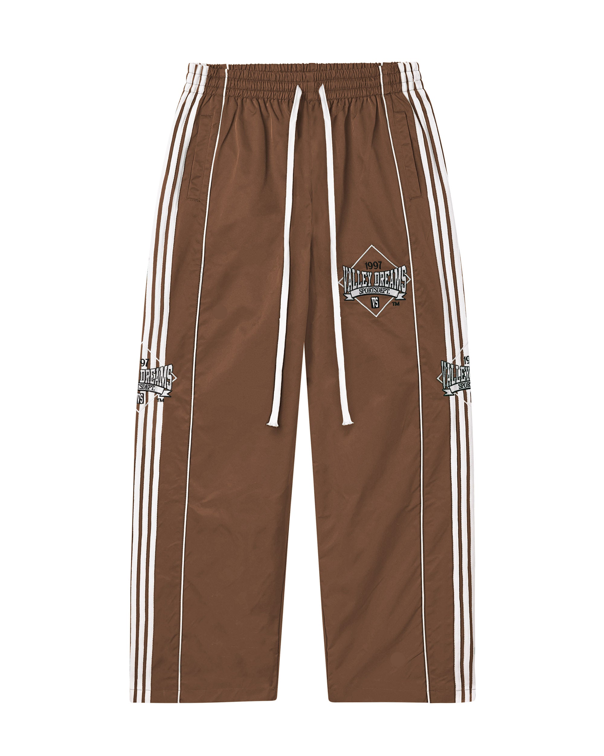 CHOCOLATE STRIPE TRACK PANTS – Vale Houston Flagship