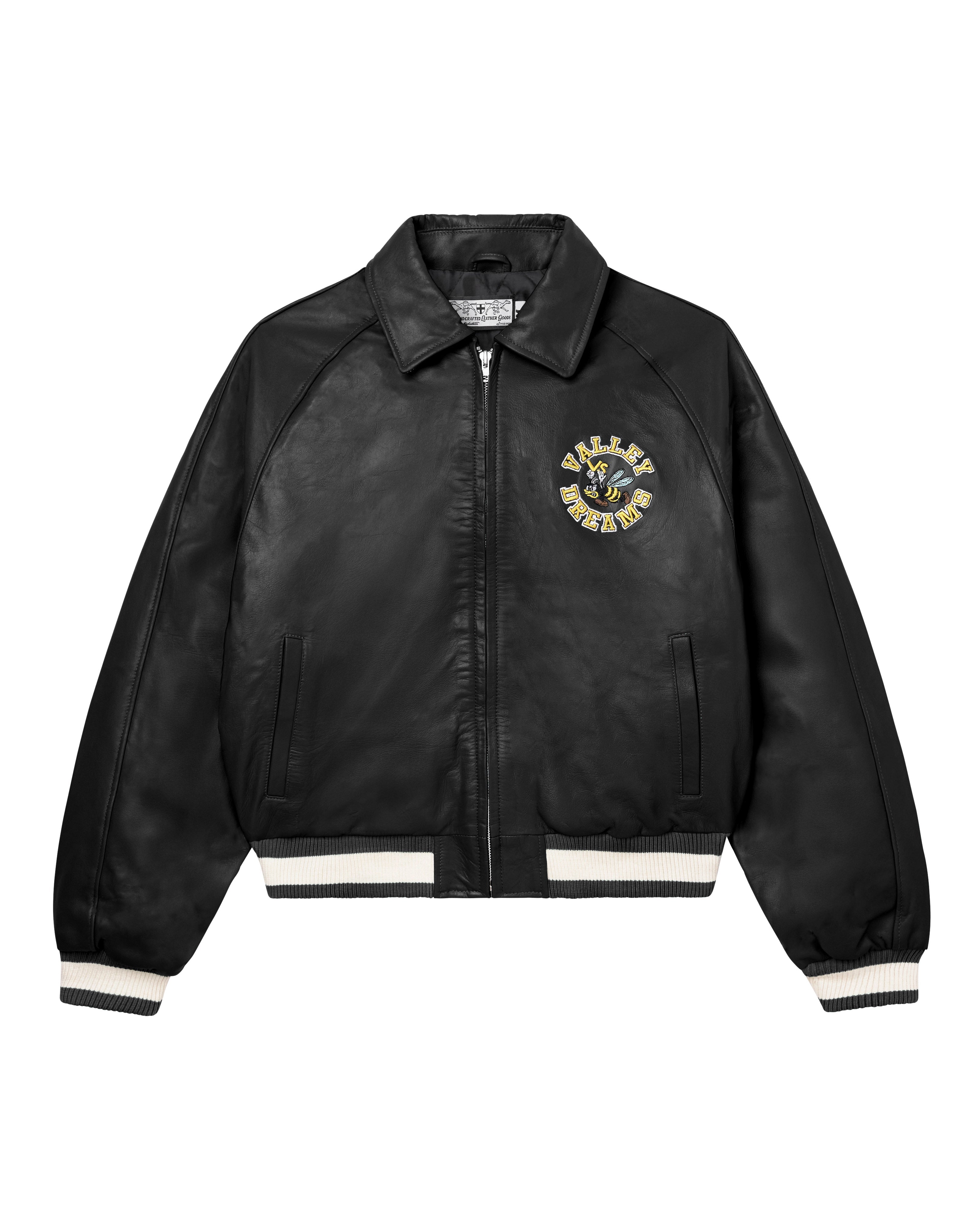 MASCOT BOMBER JACKET [BLACK] – Vale Houston Flagship