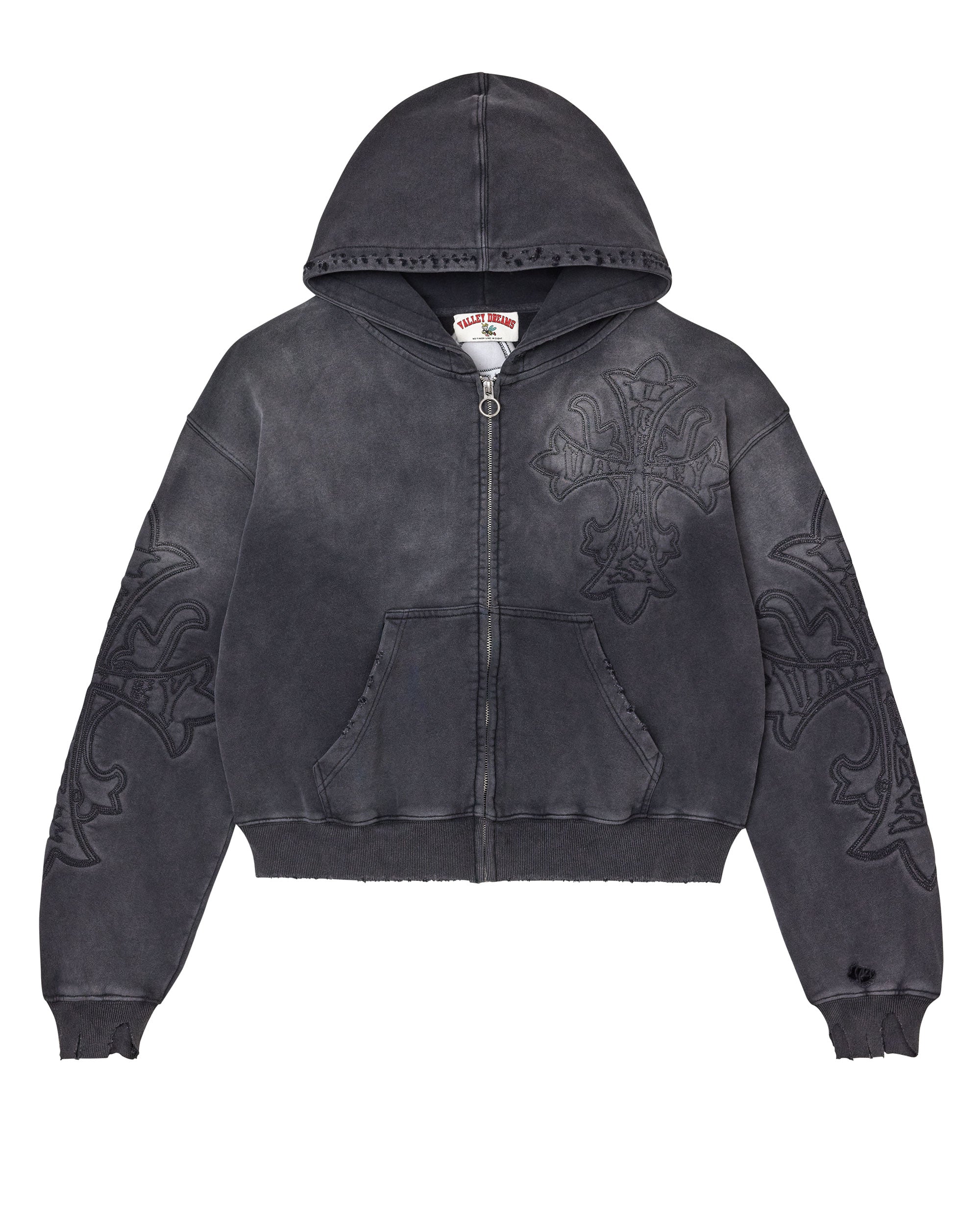 CARVER ZIP UP [BLACK] – Vale Houston Flagship