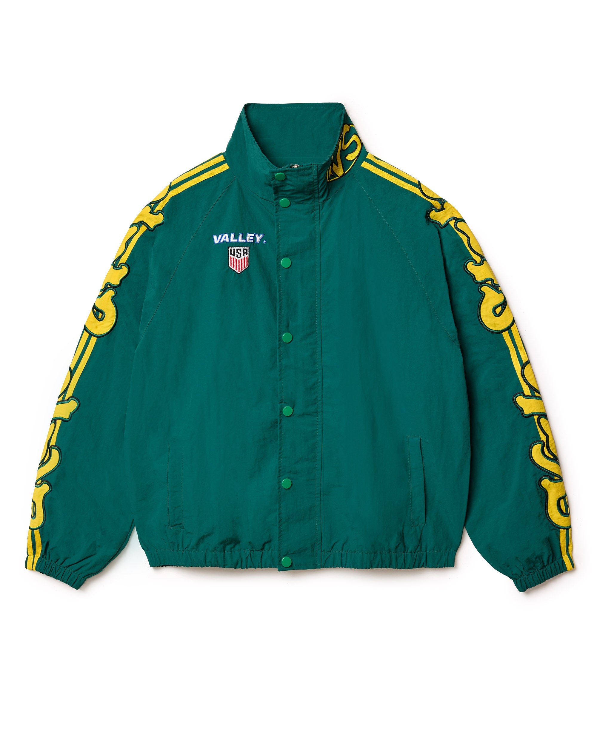 GREEN USA TRACK TOP – Vale Houston Flagship