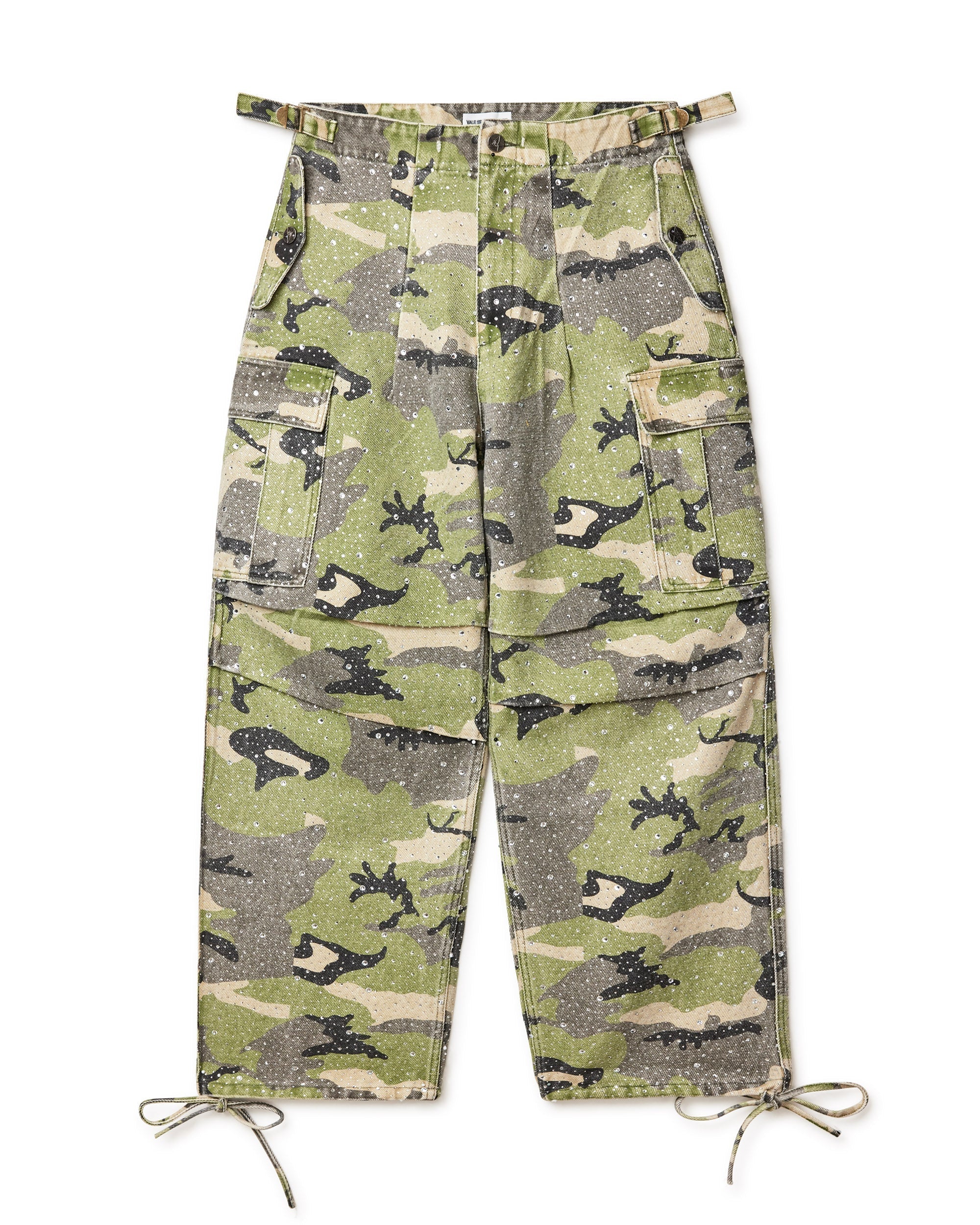 CRYSTAL CAMO CARGOS – Vale Houston Flagship